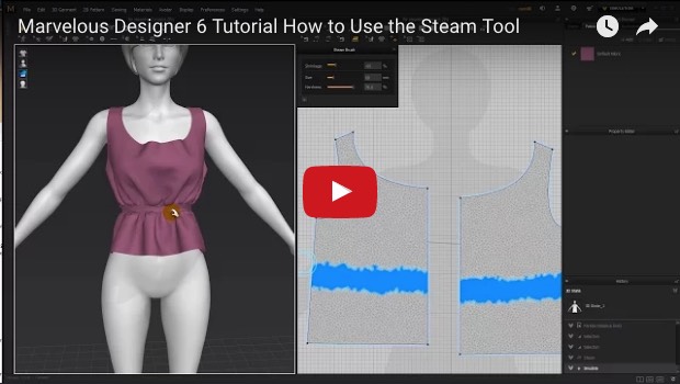 CGの衣装デザイン＆シミュレーションツール Marvelous Designer 6 のチュートリアル（※英語ムービー） | 3dtotal 日本語オフィシャルサイト