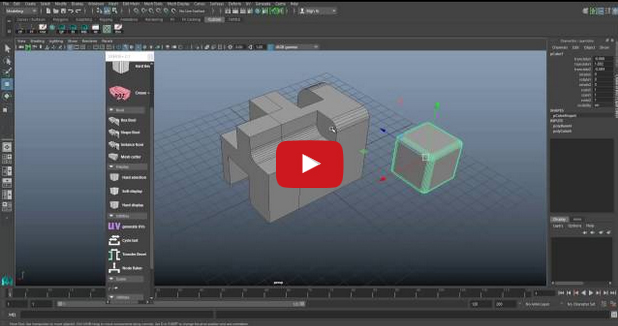 ブーリアン＆べベル、Maya のハードサーフェスツール CREASE+ | 3dtotal 日本語オフィシャルサイト