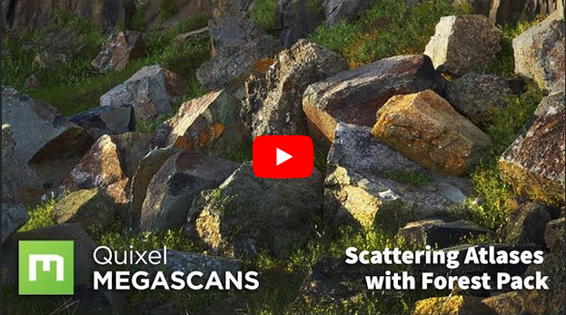 Megascans、Forest Pack、Redshift使用。リアルなCG地形のつくり方（※英語ムービー） | 3dtotal 日本語 ...