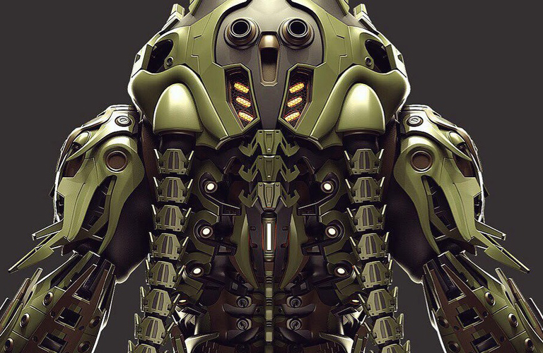 Armor concept | 3dtotal 日本語オフィシャルサイト