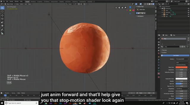Blender 2.8 使用、ストップモーションアニメ風クレイシェーダーの設定（※英語ムービー） | 3dtotal 日本語オフィシャルサイト