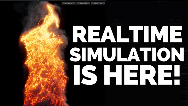 ゲーム＆映像制作用、リアルタイム ボリュメトリック 流体シミュレーション ツール EmberGen の紹介ムービー | 3dtotal 日本語オフィシャルサイト