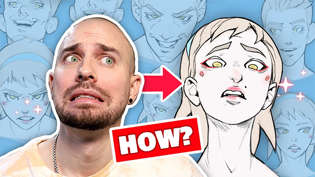 表情・感情を描くコツ。Marc Brunet氏 の「HOW TO DRAW EMOTIONS??」（※英語ムービー） | 3dtotal ...