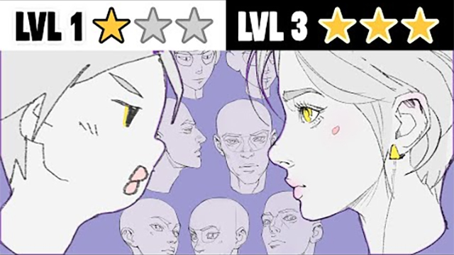 プロのように顔を描く方法：Marc Brunet氏 の「HOW TO DRAW FACES LIKE A PRO」（※英語ムービー ...