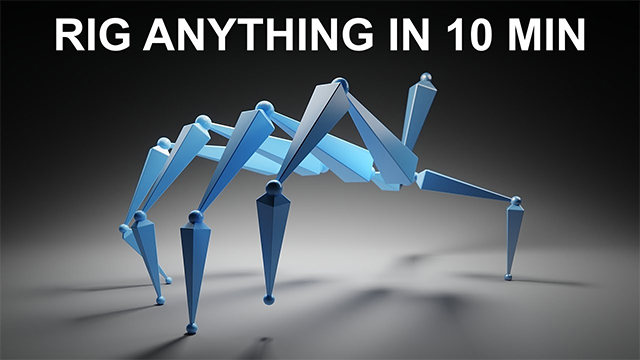 Blender ＋ Mechanical Creature Kit 使用、新しいリギングワークフロー（※英語ムービー） | 3dtotal ...