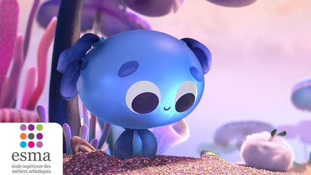 空から落ちてきた風船のような生き物が..。アートスクール ESMA より、CGショート『Flipou』 | 3dtotal 日本語オフィシャルサイト