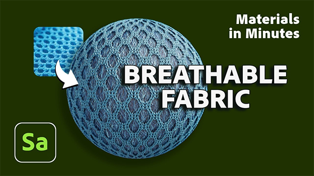 わずか数分で フルPBRマテリアルを作成。Substance 3D Sampler の「Materials in Minutes」シリーズ ...