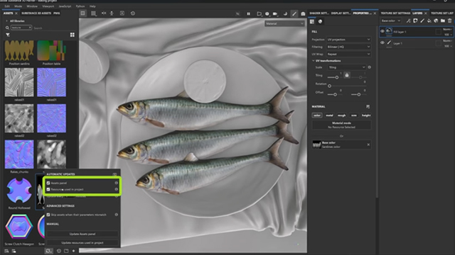 Substance 3D Painter 使用、スタイライズ アセットの作成：自動ケージ、PSDワークフロー、ディテール（※英語ムービー） | 3dtotal 日本語オフィシャルサイト